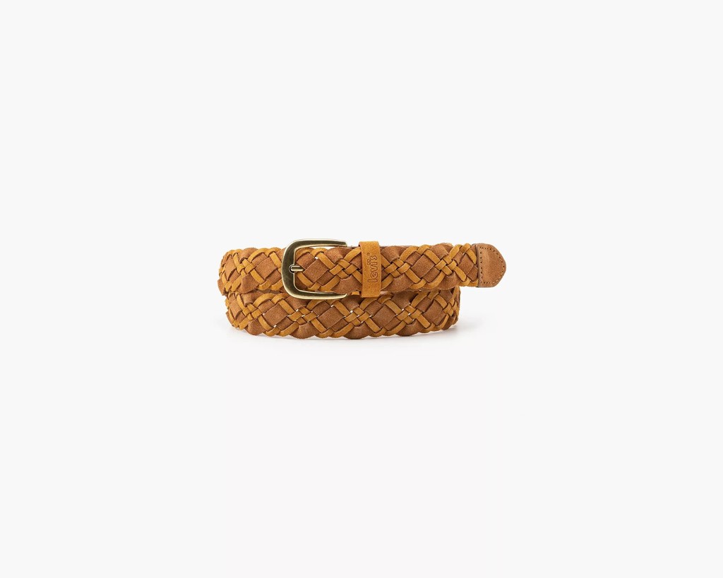Two Tone Suede Braid Belt - Levi's