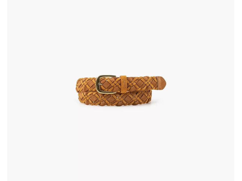Two Tone Suede Braid Belt - Levi's