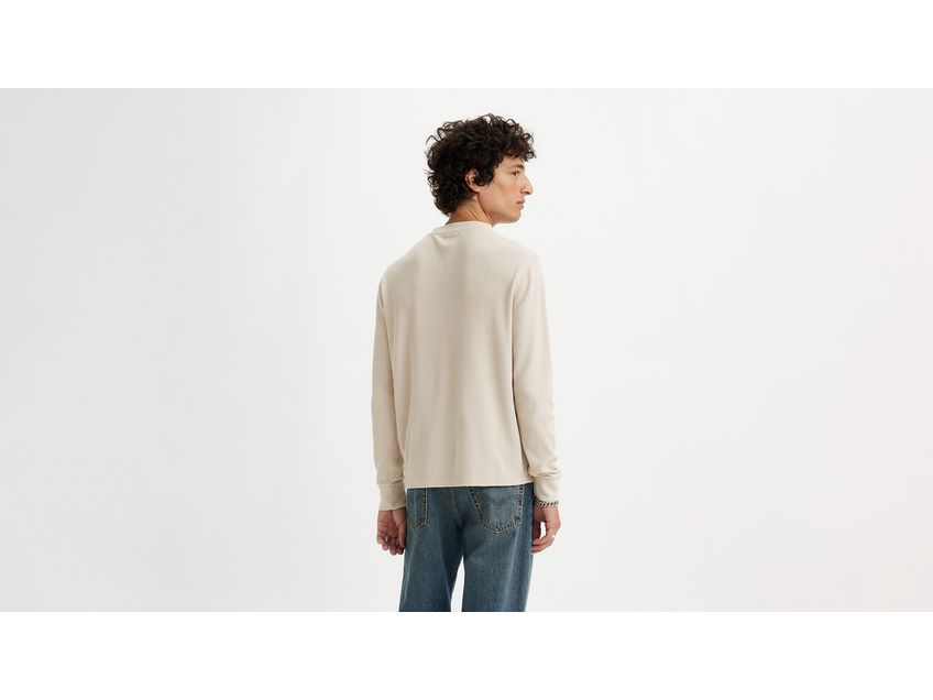 Long Sleeve Thermal Henley Long Sleeve Tee - Levi's